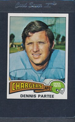 1975 Topps #068 Dennis Partee Chargers NM/MT *94 | eBay