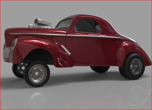 1:8 3d printed 41 Willy’s Body In Two Parts | eBay