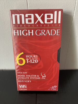 Maxwell High Grade VHS Videocassette 25215224911| eBay