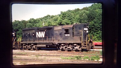 XSA20 35MM Train Slide ENGINE LOCOMOTIVE RR NW 1313 LUDLOW KY JULY 23 ...