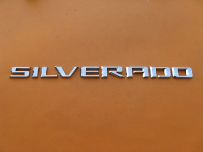 19 20 21 22 23 24 CHEVROLET SILVERADO SIDE HOOD EMBLEM LOGO BADGE SIGN ...