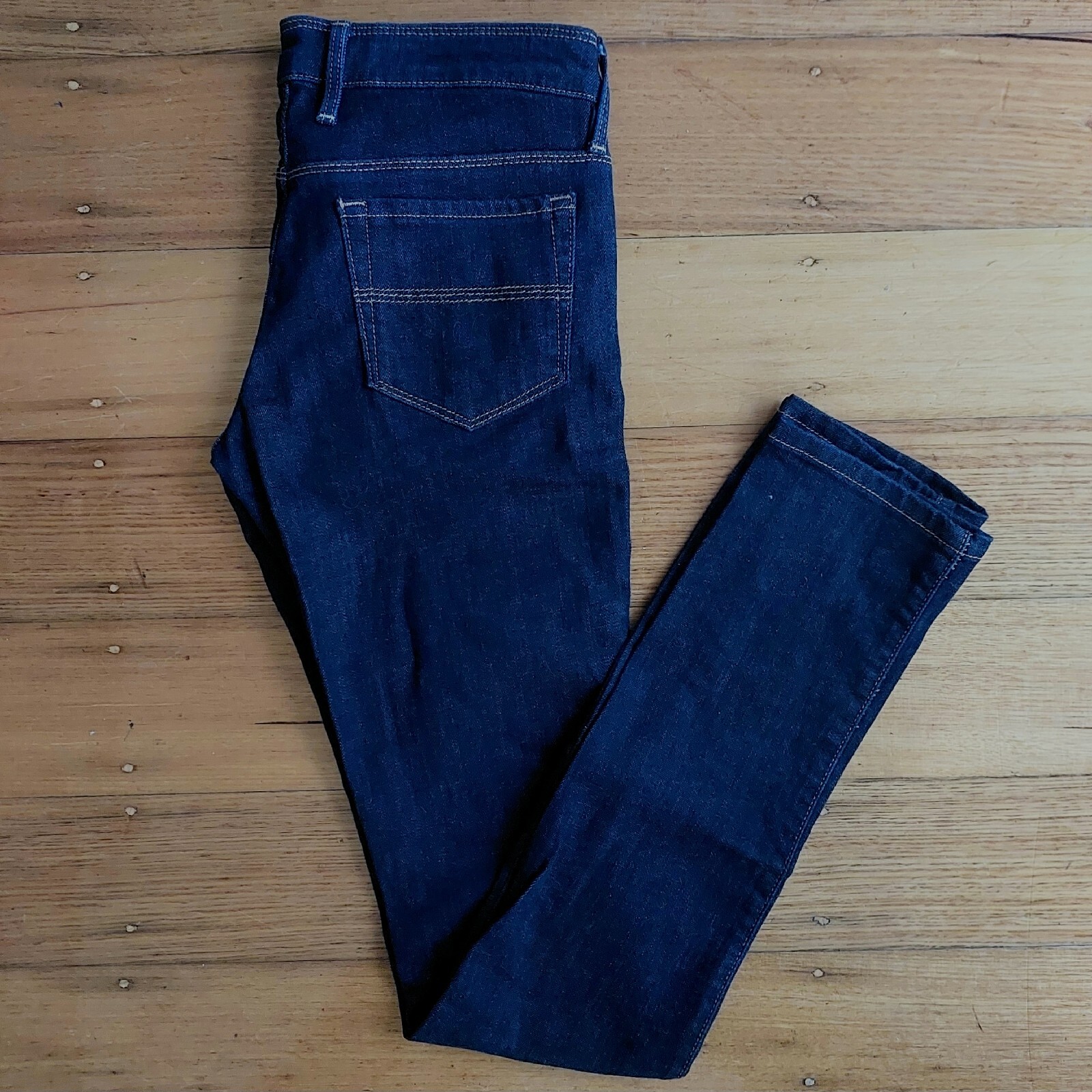 SASS & BIDE Neon Nights Slim Skinny Womens Dark Navy Blue Denim Jeans ...