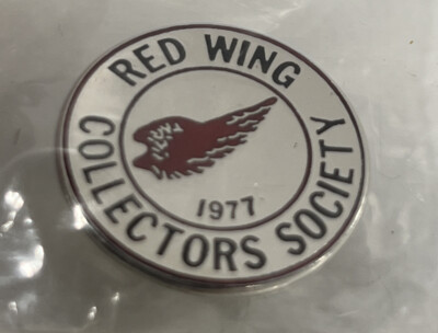 RARE RED WING STONEWARE COLLECTORS SOCIETY PIN 1977 CONVENTION FIRST ...