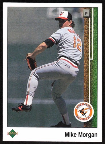 1989 Upper Deck #653 Mike Morgan - FREE SHIPPING | eBay
