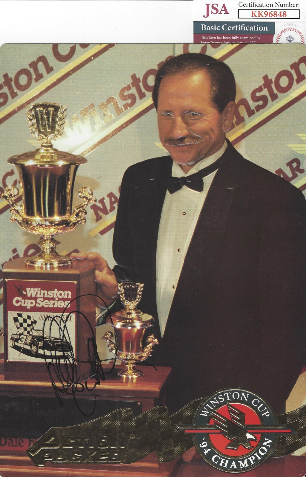 Dale Earnhardt Autographed Memorabilia | Signed Photo, Jersey ...