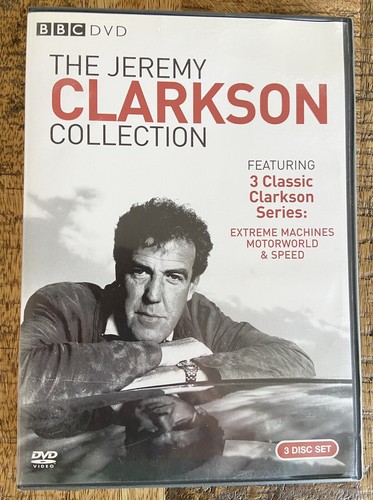 The Jeremy Clarkson Collection Extreme Machines Motorworld Speed DVDS 3 ...