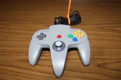 Nintendo 64 N64 Gray Controller Authentic OEM Tested & Working ...