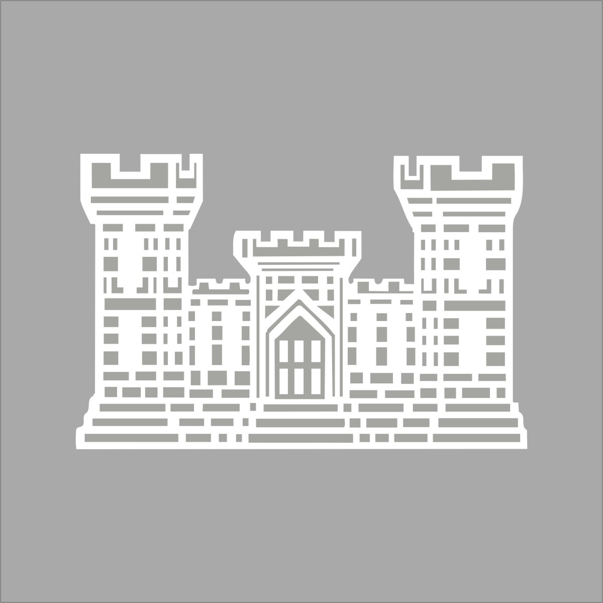 Army Engineer Castle Logo