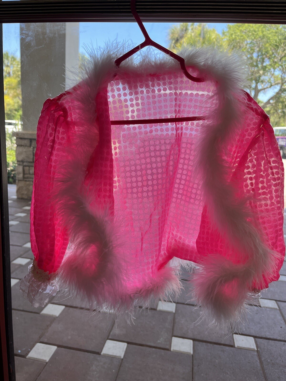16 Hot Pink Santa Inspired Half Jacket - Gem