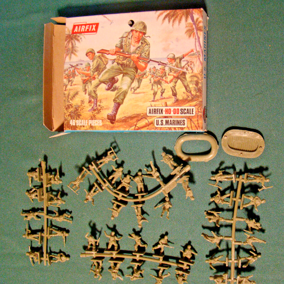 1/72 Airfix WWII US Marines Series I figures MOS Blue Box | eBay