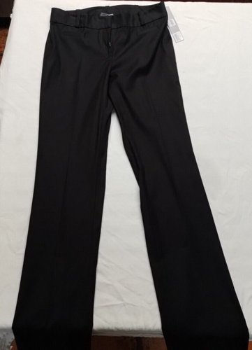 CLASSIQUES ENTIER Women's Size 2 Black Dress Pants NWT Double Clasp ...
