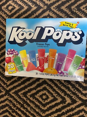 Kool Pops Freezer Pops 20 Pops | eBay