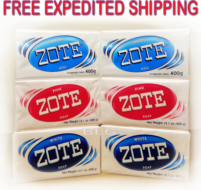 Zote Laundry Soap Bundle Washing Clothes 14.1 oz Detergent Kitchen ...