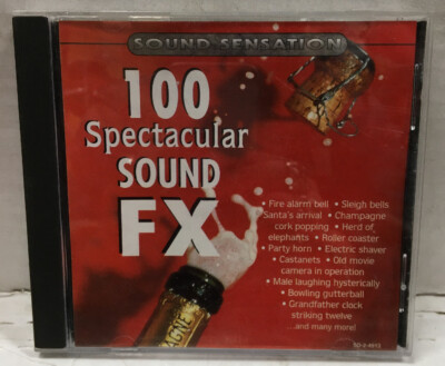 100 Spectacular Sound FX CD | eBay