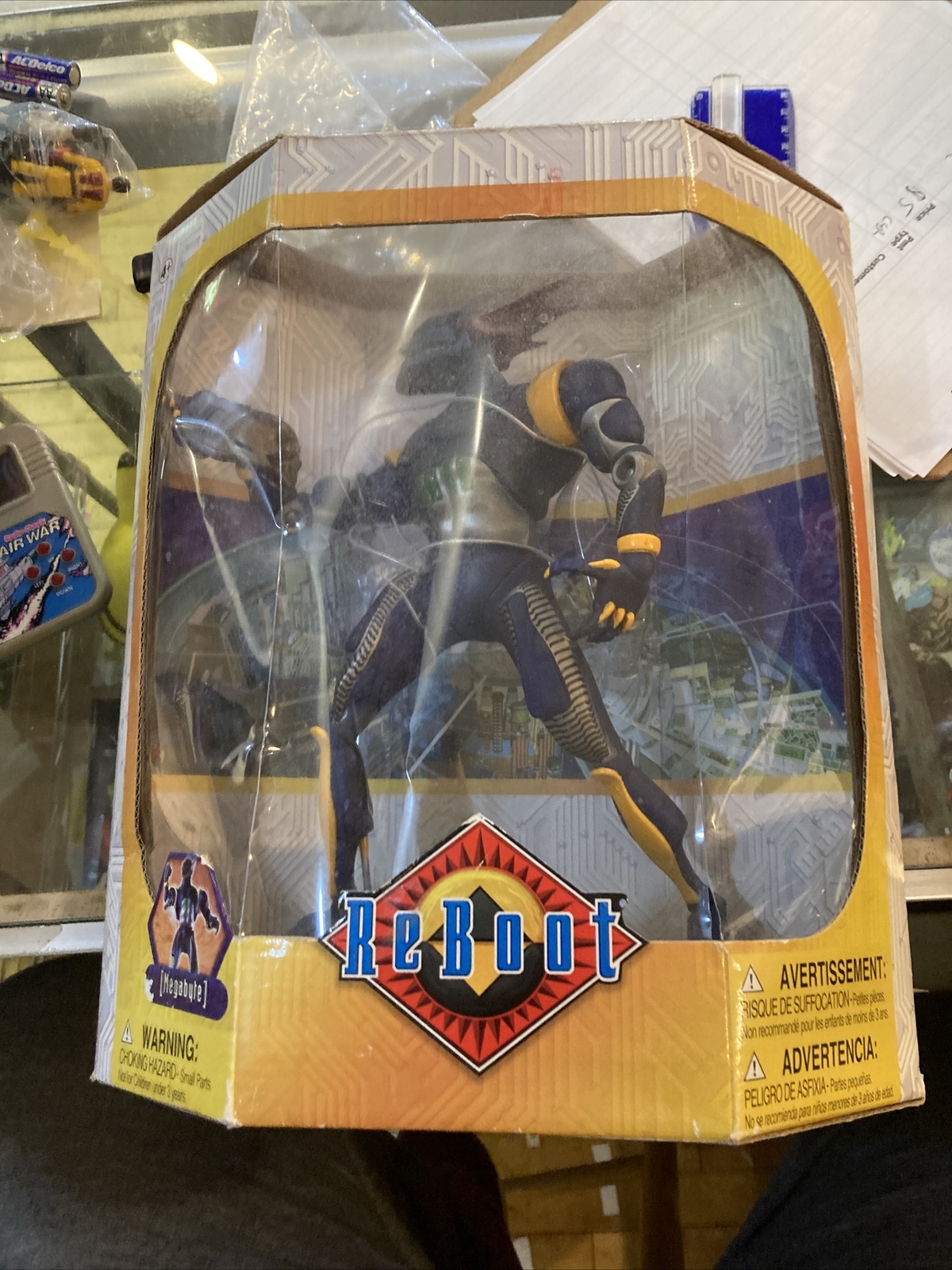 Reboot 10” Megabyte Action Figure New Original Rare Sealed 2001 | eBay