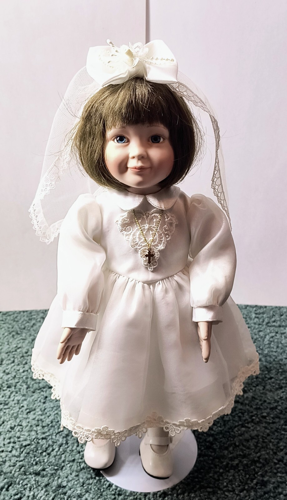 Ashton Drake Michele Girard Kassis First Communion Doll Porcelain 14 ...