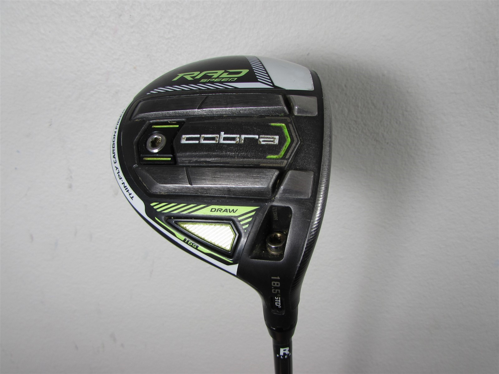 Cobra Golf KING RADSPEED 18.5* 5 Wood Regular Flex EvenFlow Riptide CB ...