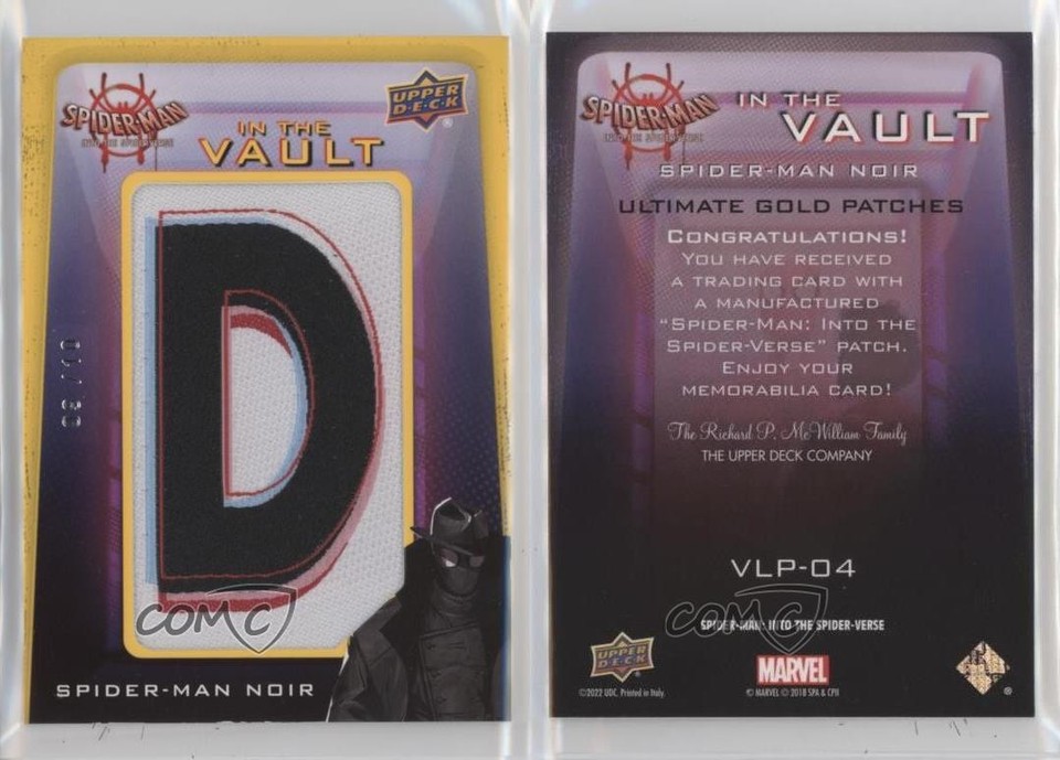 2022 Marvel Spider-Man: Into the Spider-Verse 9/10 Spider-Man Noir ...