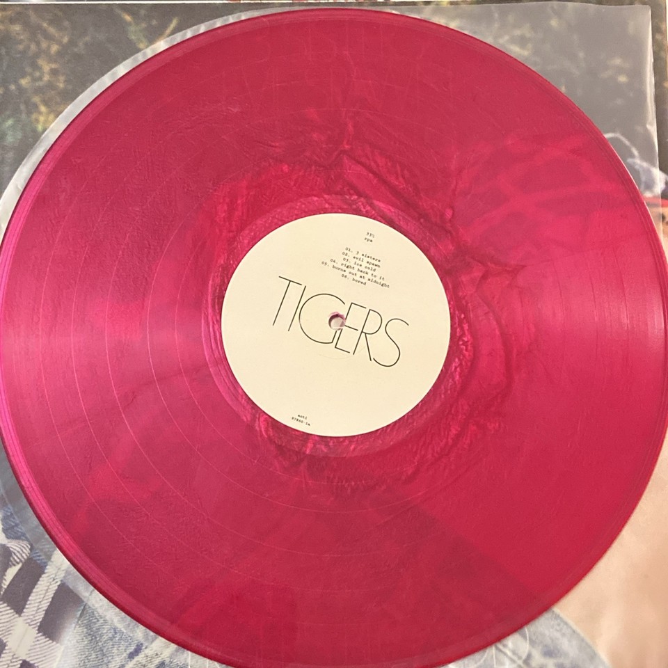 Waxahatchee - Tigers Blood - Alabama Crimson Red Vinyl w/ Signed 11 ...