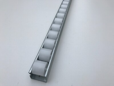 roller track flow rail roller gravity conveyor with plastic wheels dia ...