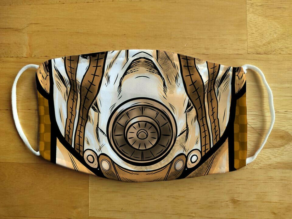 Borderlands Mask Wallpaper Pin Page