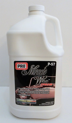 PRO Carnauba Wax w/Paint Sealant MIRACLE WAX GALLON All Colors HUGE ...