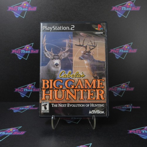 Cabela's Big Game Hunter PS2 PlayStation 2 - Game & Case 47875750012 ...