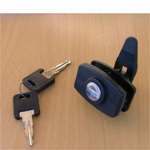 CARAVAN MOTORHOME GAS LOCKER / BATTERY DOOR / WEST ALLOY LOCK & KEY ...