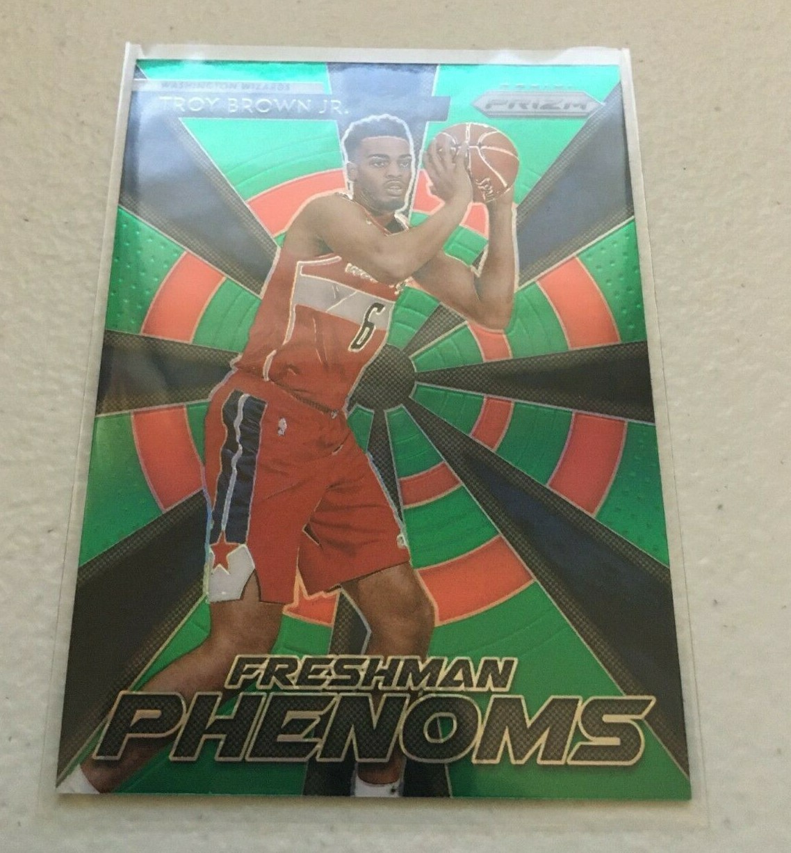 2018-19 Prizm Green Freshman Phenoms TROY BROWN JR | eBay