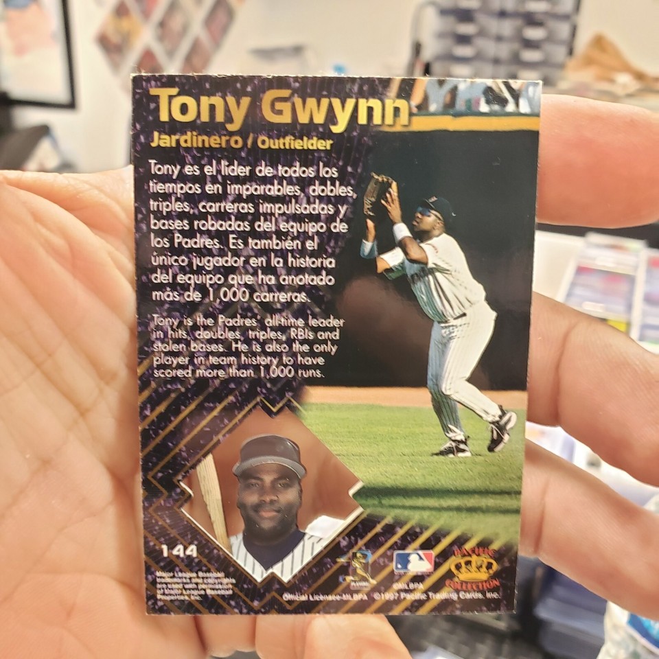 1997 Pacific Collection Spanish Tony Gwynn # 144 | eBay