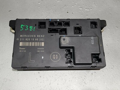 ⭐️2003 - 2009 Mercedes E-Class Drivers Door Control Module 211 820 15 ...