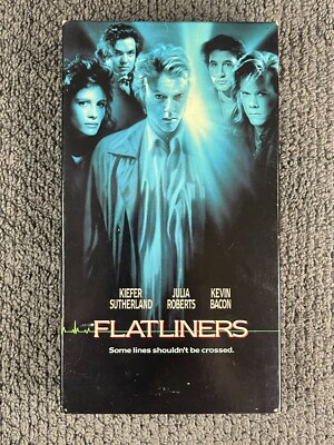 FLATLINERS, JEVIN BACON, KIEFFER SUTHERLAND, JULIA ROBERTS, VHS 1991 | eBay
