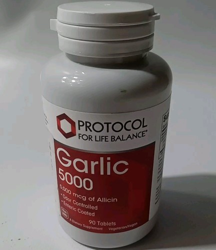 Protocol For Life Balance - Garlic 5000 - 90 Tablets 707359118140| eBay