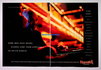 Harrah's Casino 1998 Trade Print Magazine Ad Poster ADVERT | eBay