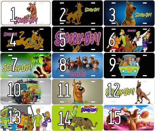 Scooby Doo Novelty Auto Car License Plate | eBay