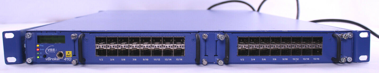 VSS Monitoring Vf_01140 Chassis with 2x VP_01424 modules SFP+ Switch ...