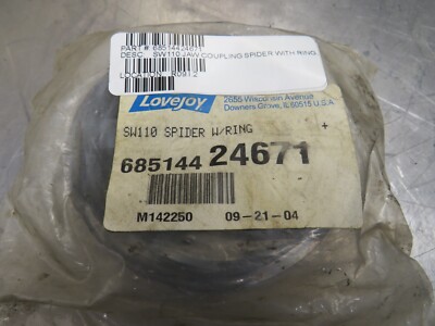Lovejoy SW110 Spider W/ Ring 68514424671 | eBay