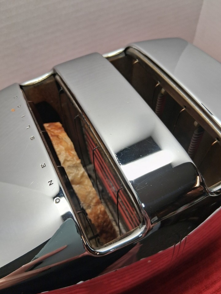 1950s Sunbeam T-20C Radiant Control Chrome Toaster Working Art Deco ...