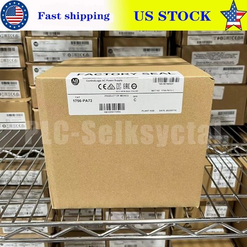 New Sealed Allen-Bradley 1756-PA72 In BOX AC Power Supply Module ...