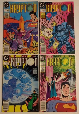 The World of Krypton 1-4 Complete Series DC Comics 1987 Mike Mignola ...