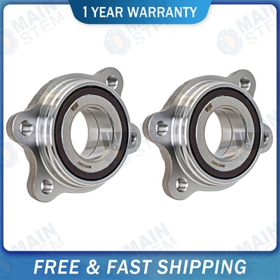 Pair Rear Wheel Hub & Bearing For Audi A6 A8 Quattro R8 S6 S8 VW ...