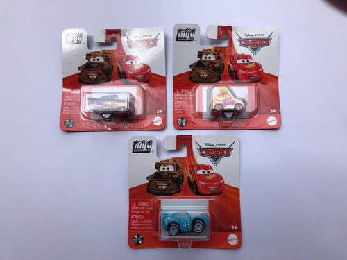 Disney PIXAR CARS MINI RACERS X3-*RAMONE,ROADETTE MARKER,STRIP WEATHERS ...