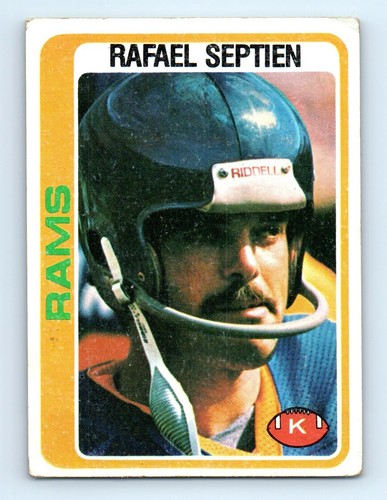 1978 Topps Rafael Septien RC Los Angeles Rams #312 | eBay