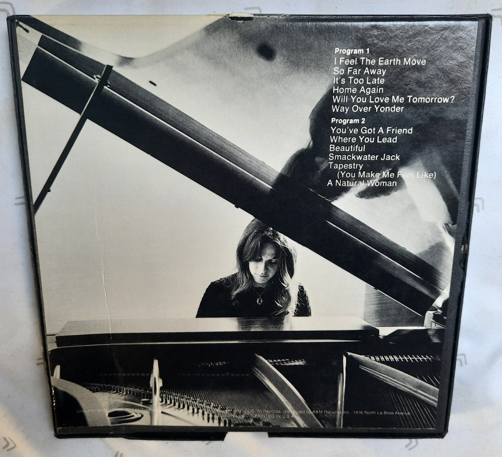 4 TRACK 7&1/2 IPS CAROLE KING TAPESTRY REEL-TO-REEL ODE OR-77009 | eBay