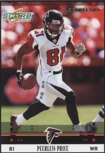 2005 Score - Peerless Price #14 Scorecard /599 for sale online | eBay