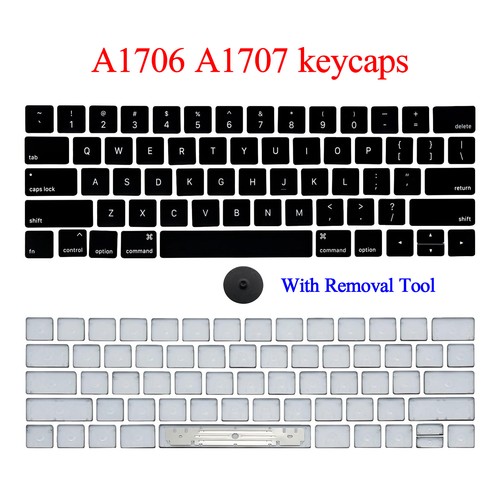 Replacement Keyboard Keycaps Set for MacBook Pro 13" 15" A1706 A1707 ...