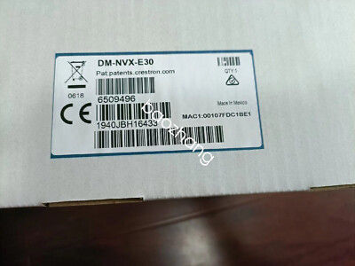 1PCS Brand New IN BOX DM-NVX-E30 Crestron DM-NVX-E30 via DHL or FEDEX ...