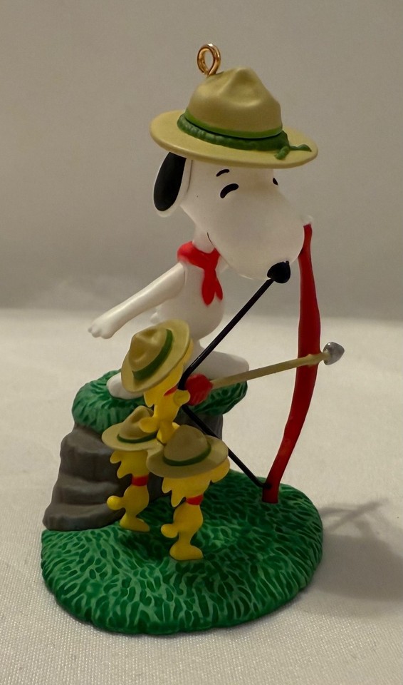 6 Hallmark Snoopy Beagle Scout themed ornaments | eBay