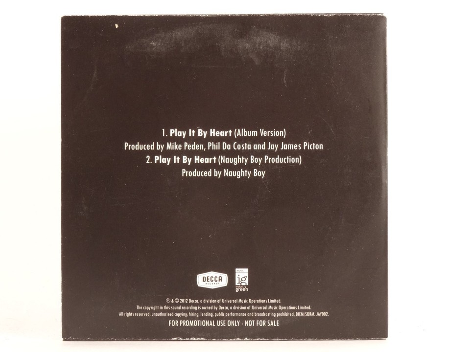 JAY JAMES PICTON PLAY IT BY HEART.. (B41) Expertly Refurbished Product ...