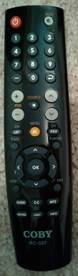 GENUINE Coby RC-057 Remote Control - Fully Tested & Working - FREE ...